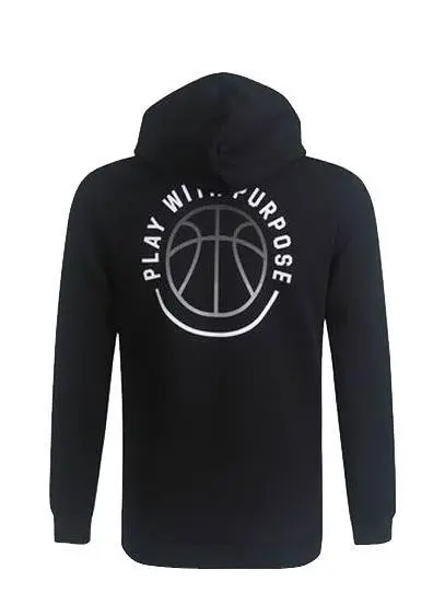Adidas Neo Casual Basketball Pullover Hoodie - Black