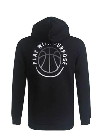 Adidas Neo Casual Basketball Pullover Hoodie - Black