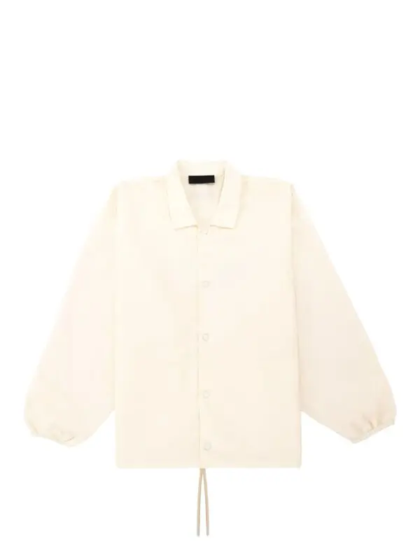 Fear Of God Fw23 Coaches Jacket - Cloud Dancer