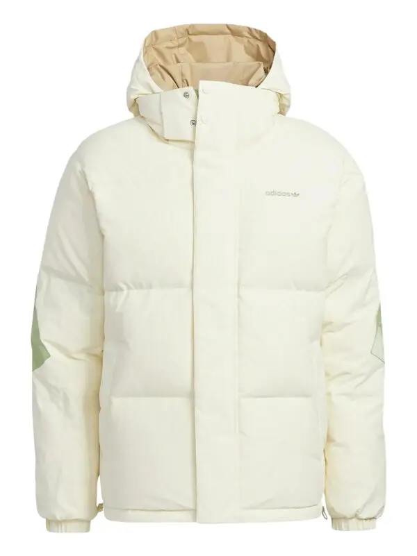 Adidas Originals Sporty Down Reversible Insulated Puffer Jacket - Magic Lime/white