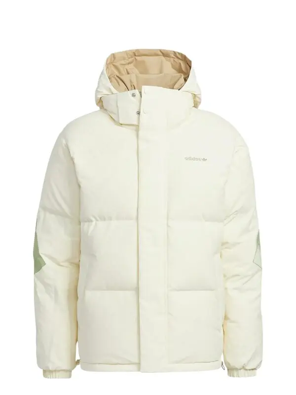 Adidas Originals Sporty Down Reversible Insulated Puffer Jacket - Magic Lime/white