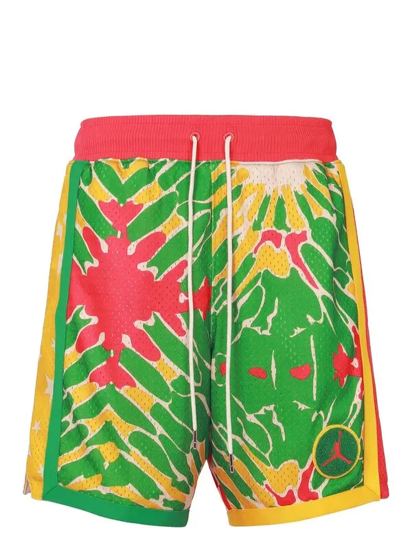 JORDAN Sport Dna Basketball Shorts - Red/green/dark