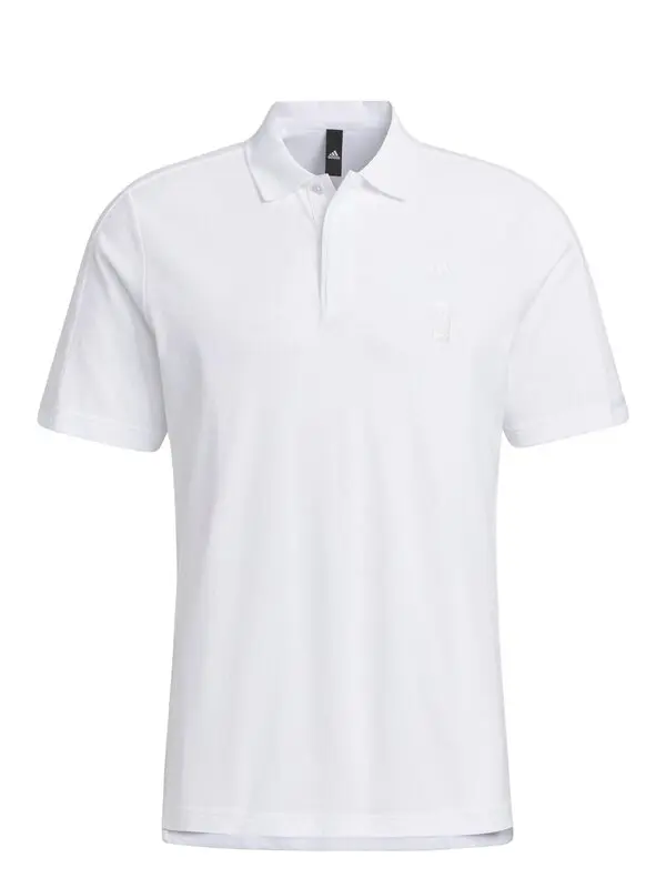 Adidas Wj Mh Polo Short-sleeve T-shirt Asia Sizing - White
