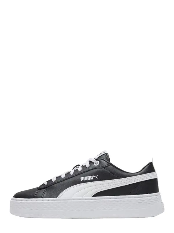 PUMA Smash Platform Polka Low Top Sneakers - Black