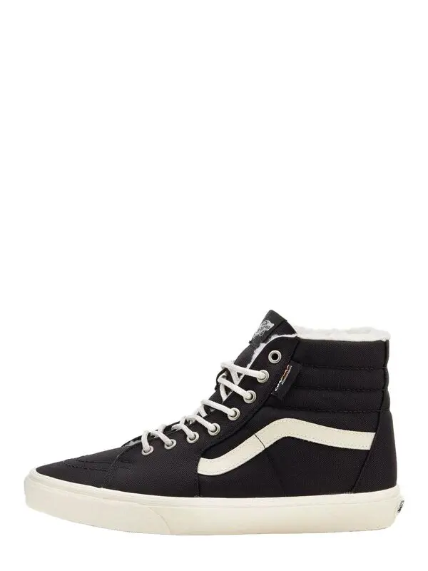 VANS Cordura Sherpa High Top Sneakers - Black/white
