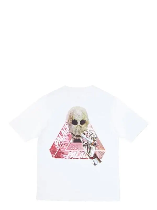 PALACE Skeleton Triangle Short Sleeve Tee - White