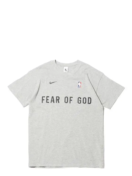 Nike X Fear Of God X Nba Short Sleeve T-shirt - Dark Gray