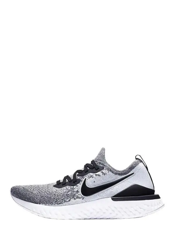 Nike Epic React Flyknit 2 Athletic Sneakers - White/black