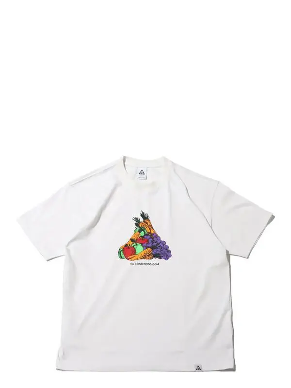 Nike Short Sleeve T-shirt With Fruit Graphic - Multi-color