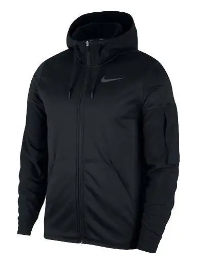 Nike Therma Training Quick-dry Brushed Jacket - Black