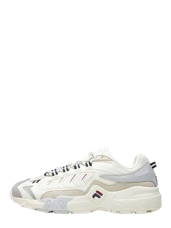 FILA Ravagement Retro Casual Low Top Sneakers - Whitegray