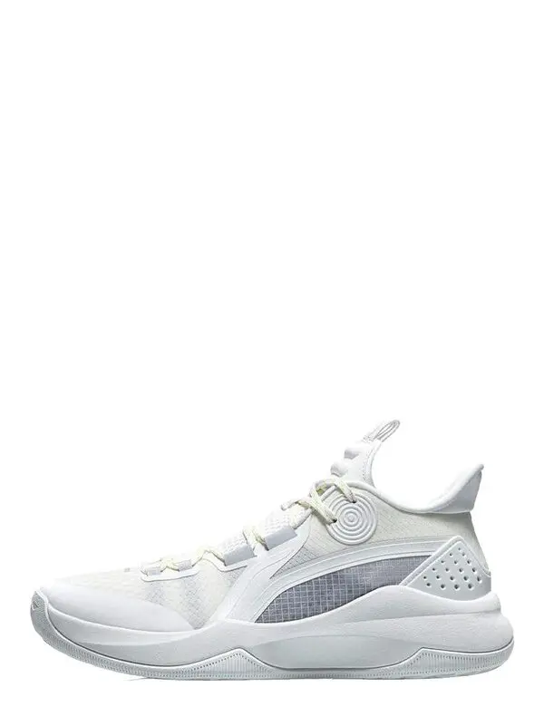 LI-NING Combat Low-top Sneakers - White/gray