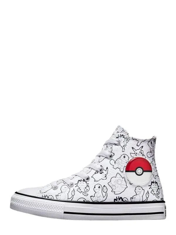 CONVERSE X Pokemon All Star High Top Sneakers - White/black