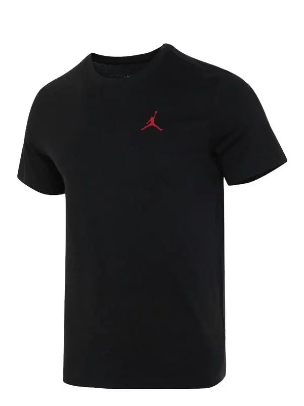 JORDAN Evolution T-shirt 'black - Black/multi-color