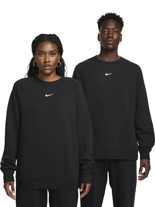 Nike X Nocta Fleece Cs Crewneck Sweatshirt - Black/white