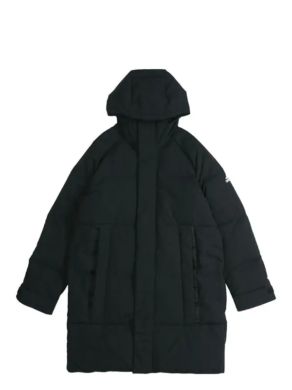 Adidas Puffer Down Winter Coat - Black