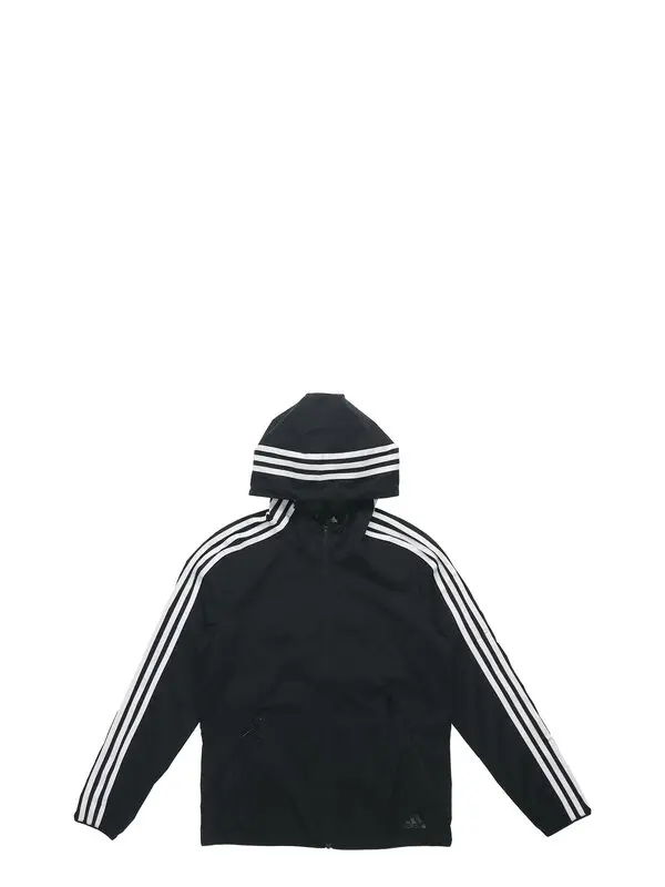 Adidas 3-stripes Windbreaker Jacket - Black