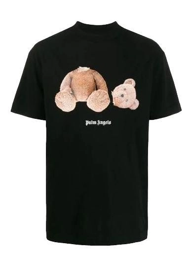 Palm Angels Bear Graphic T-shirt - Black