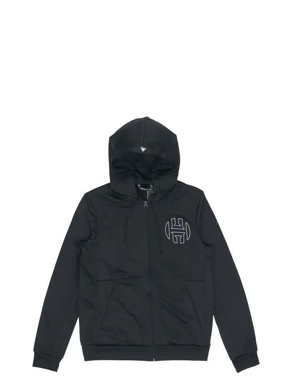 Adidas Basketball Hooded Jacket - Black