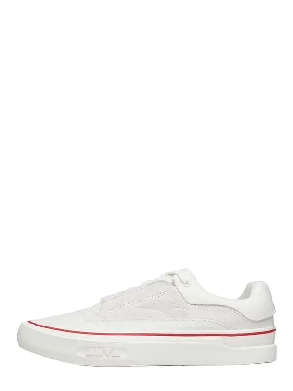 ANTA A-smart Cvs Low Top Sneakers - White/red