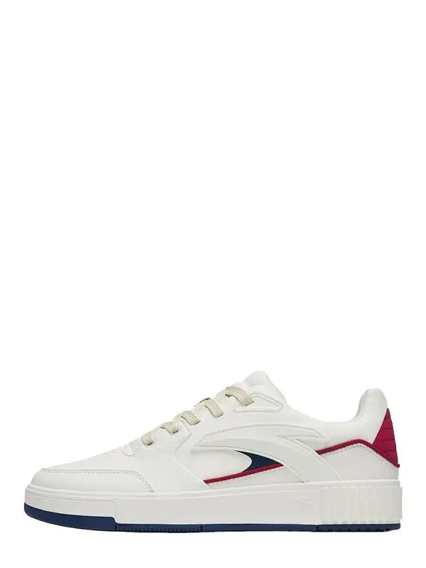 ANTA 982 Low Top Sneakers - White/red/blue