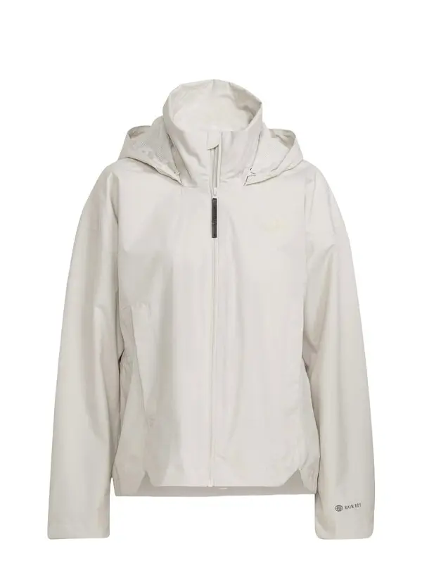 Adidas Technical Terrex Traveer Rain.rdy Jacket - White