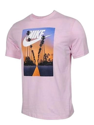 Nike Round Neck Short Sleeve - Pink