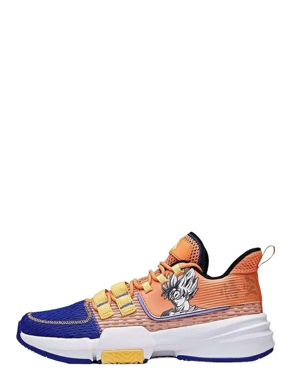 ANTA X Dragon Ball Super Light Crazy 'saiyan Goku' Sneakers - Orange/blue/white