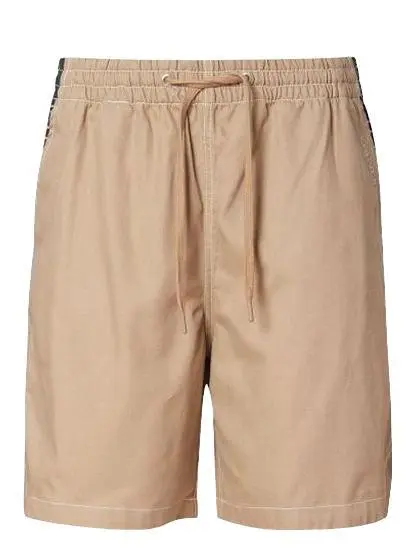 CONVERSE Plaid Accent Shorts - Khaki