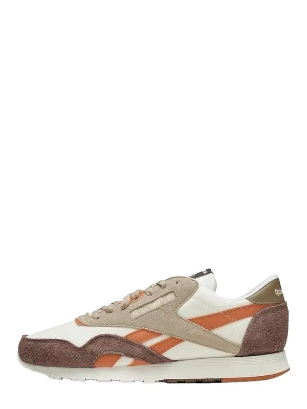 REEBOK Classic Nylon Vintage Sneakers - Mahogany/chalk/terracotta