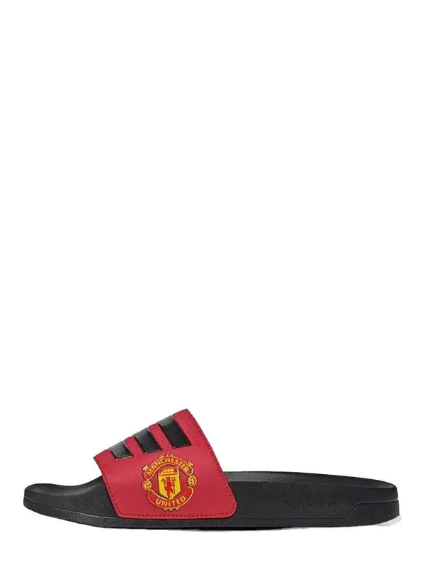 Adidas Adilette Shower Manchester United Slides - Black