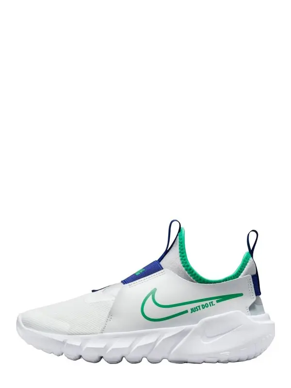 Nike Flex Runner 2 Athletic Sneakers - Summit White/pure Platinum/deep Royal Blue