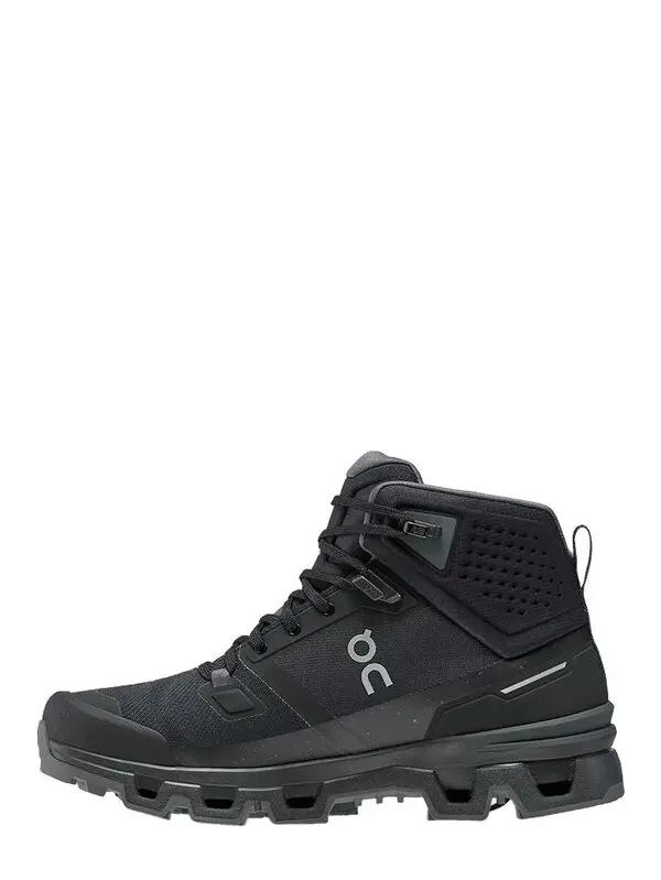 On Cloudrock 2 Waterproof Hiking Boots - Black Eclipse