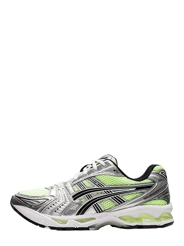 Asics Gel-kayano 14 Athletic Sneakers - Pure Silver/black/yellow