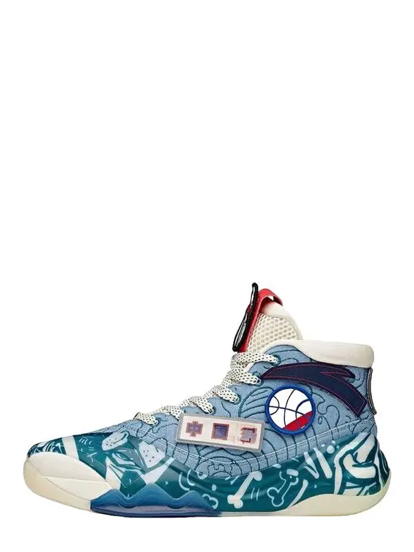 ANTA Klay Thompson Kt6 'youth Day' Athletic Sneakers - Blue/white/red