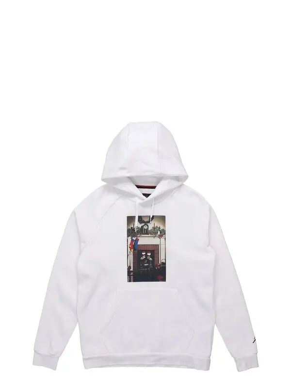 JORDAN Jumpman Fleece Pullover - Optic White