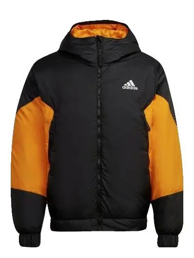 Adidas Colorblock Hooded Down Jacket - Default Color