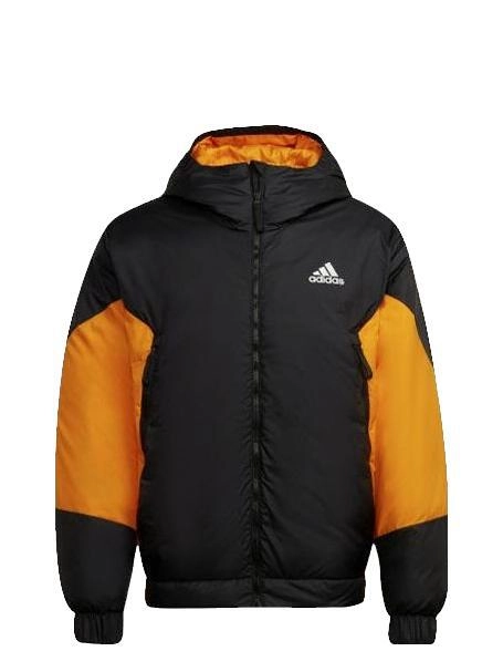 Adidas Colorblock Hooded Down Jacket - Default Color
