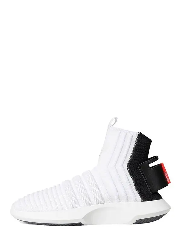 Adidas Crazy 1 Adv Sock Pk - White/black/red