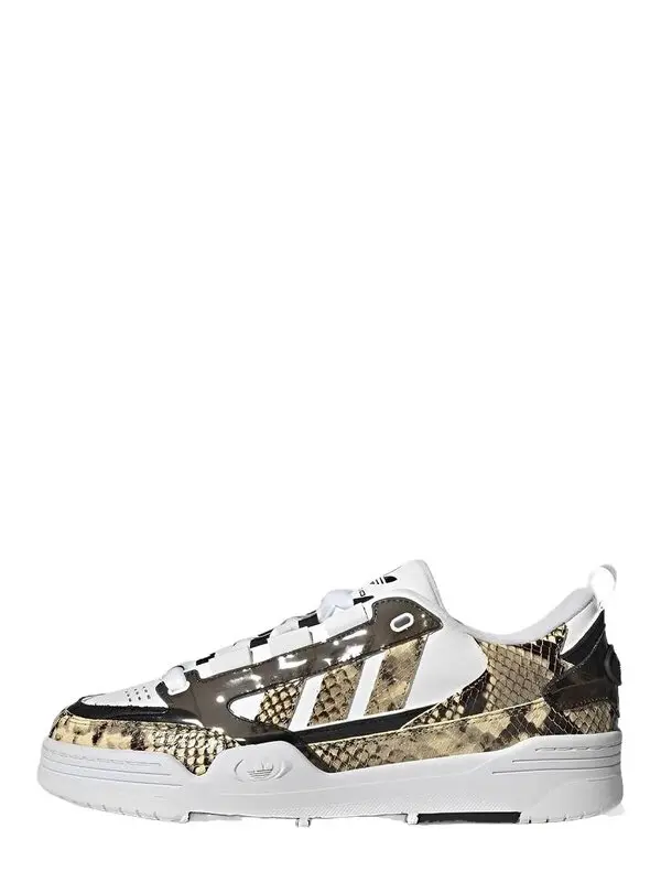 Adidas Adi2000 Snakeskin Low Top Sneakers - White