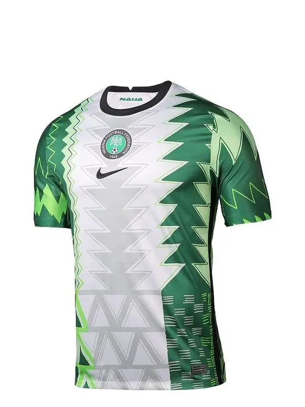 Nike Nigeria 20/21 Fan Edition Home Jersey - Green/white/black