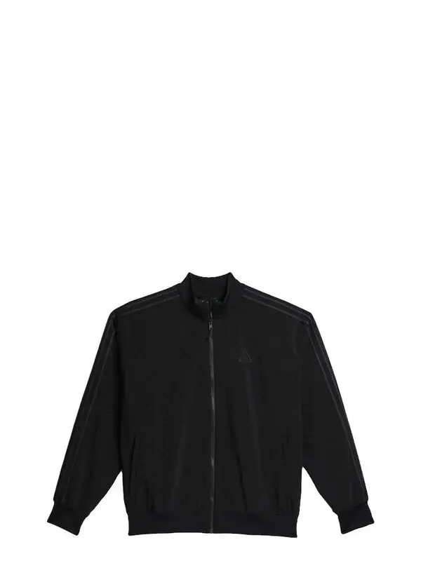 Adidas Originals Ribbed Cuff Reflective Sports Jacket - Black