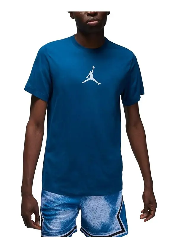 JORDAN Jumpman Logo T-shirt 'sapphire Blue - Blue/white