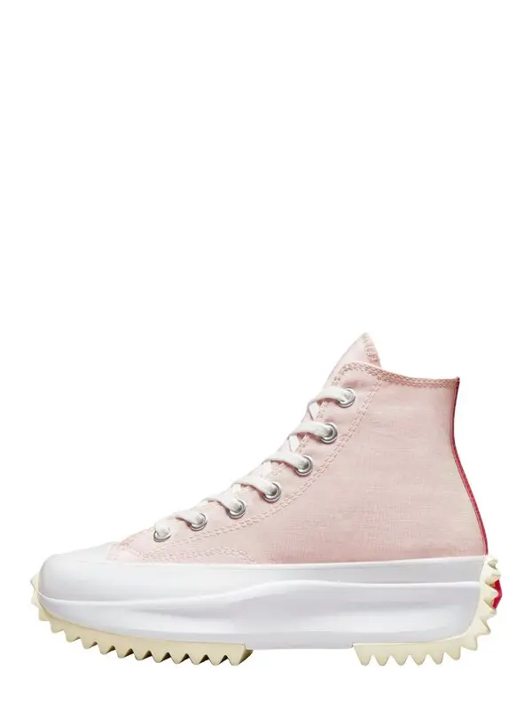 CONVERSE Run Star Hike Platform Satin High Top Sneakers - Pink