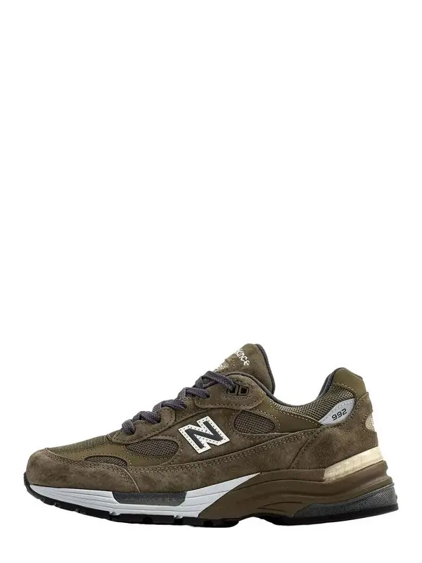 NEW BALANCE 992 "dark Camo" Sneakers - Dark Camo/covert Green