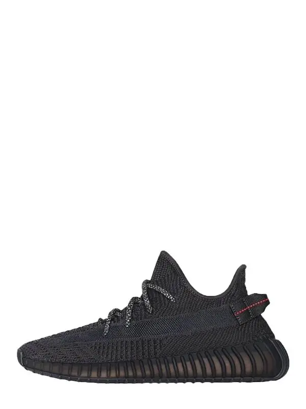 Adidas Yeezy Boost 350 V2 Athletic Sneakers - Black/black