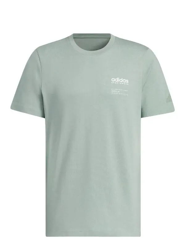 Adidas Small Linear Logo T-shirt Asia Sizing - Green