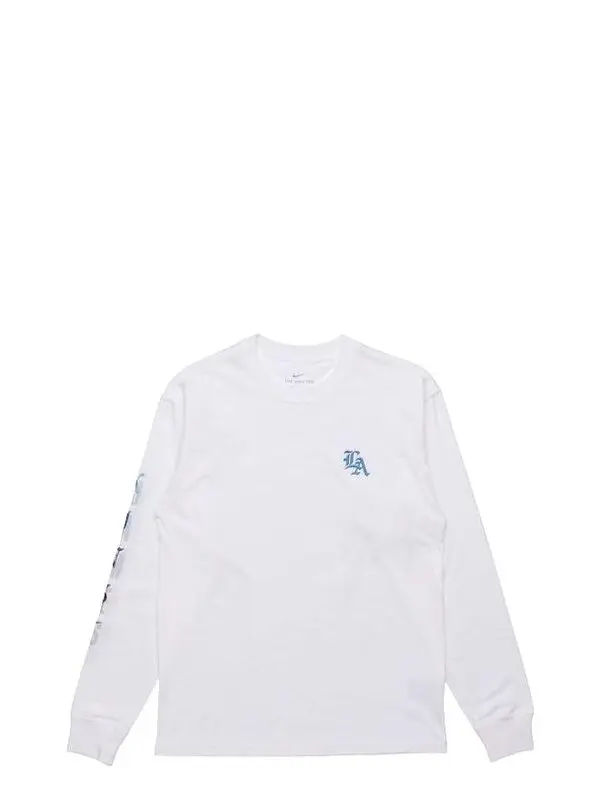 Nike Lebron Embroidered Long Sleeve T-shirt - White