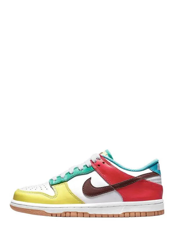 Nike Dunk Low Se "free.99 White" Sneakers - Multi-color/black
