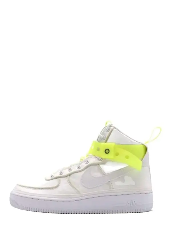 Nike Force 1 High '07 'vip' Sneakers - White/volt/black